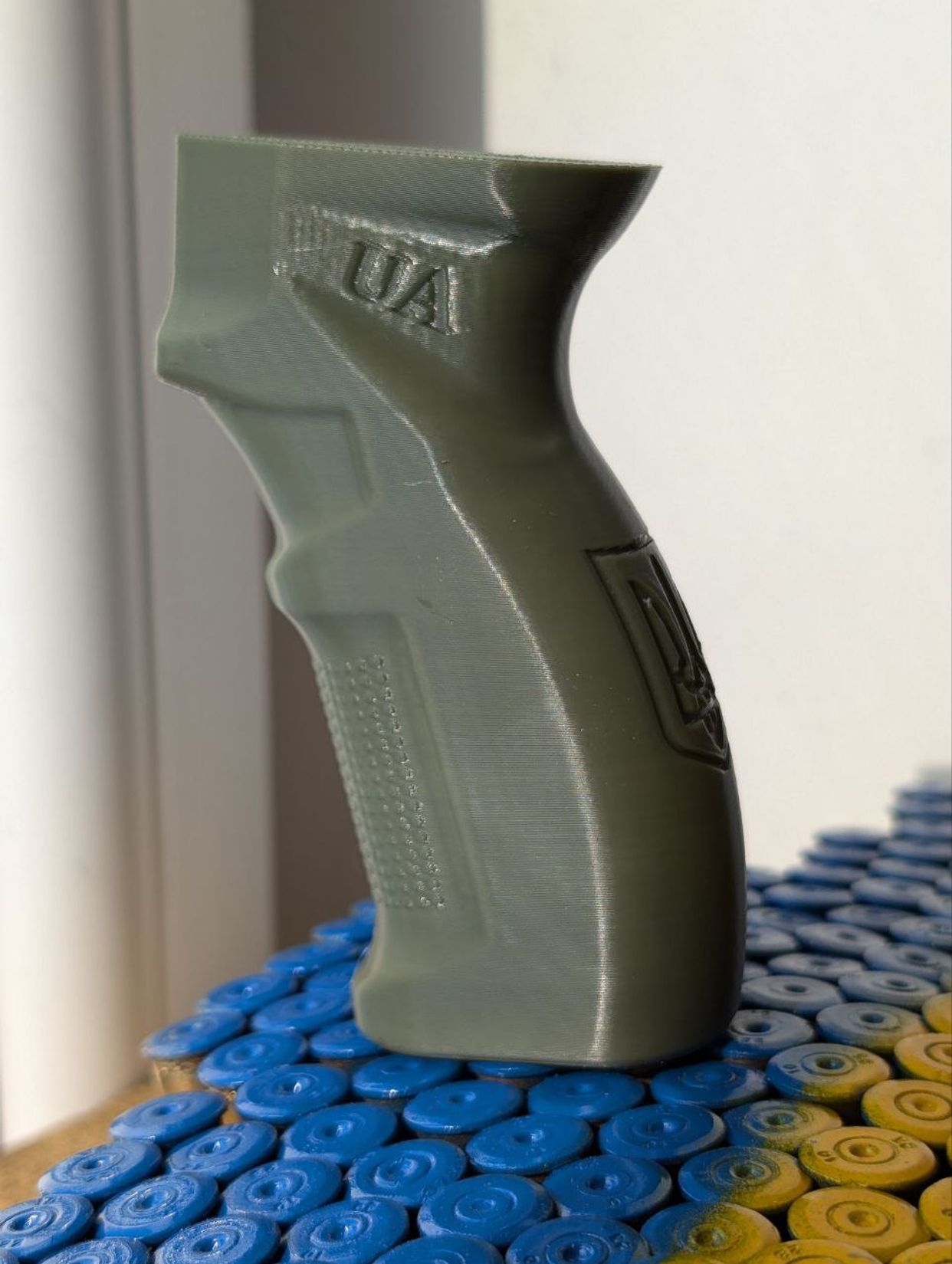 CoPET (PETG) філамент Хакі пластик для 3D принтера 3.0 кг / 960 м / 1. ...